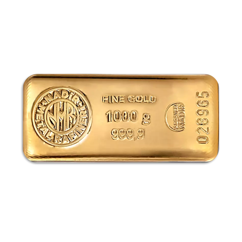 1000gr. Zlatna poluga NADIR - Premium Gold SRB